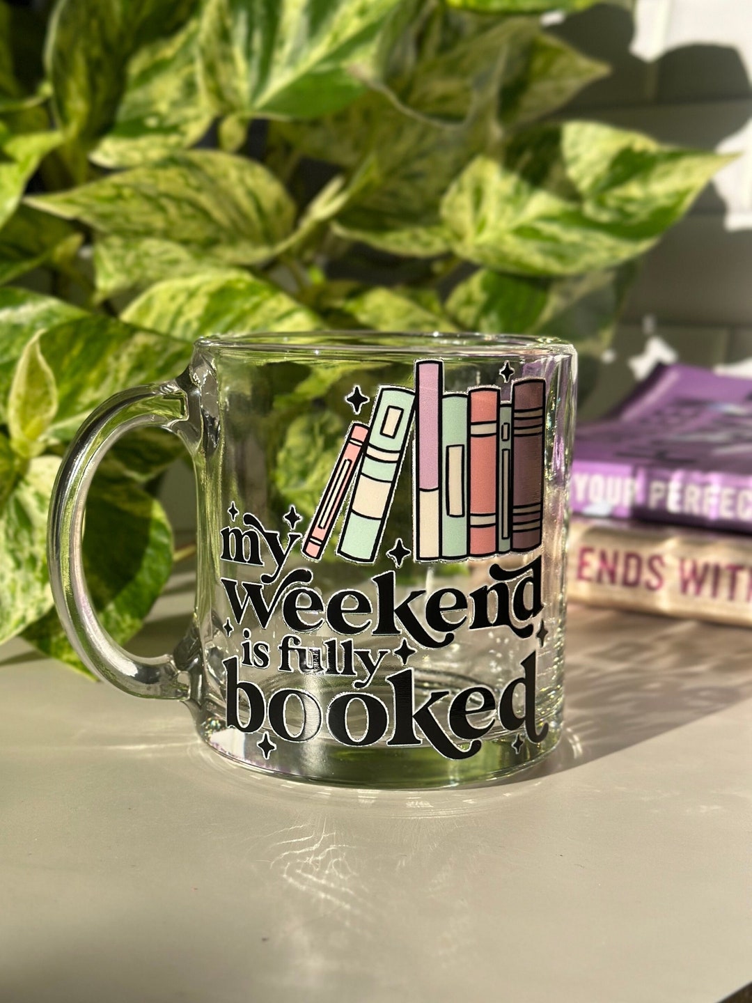 My Weekend is Fully Booked Mug 13oz | Book Lover Coffe Mug | Gift for ...