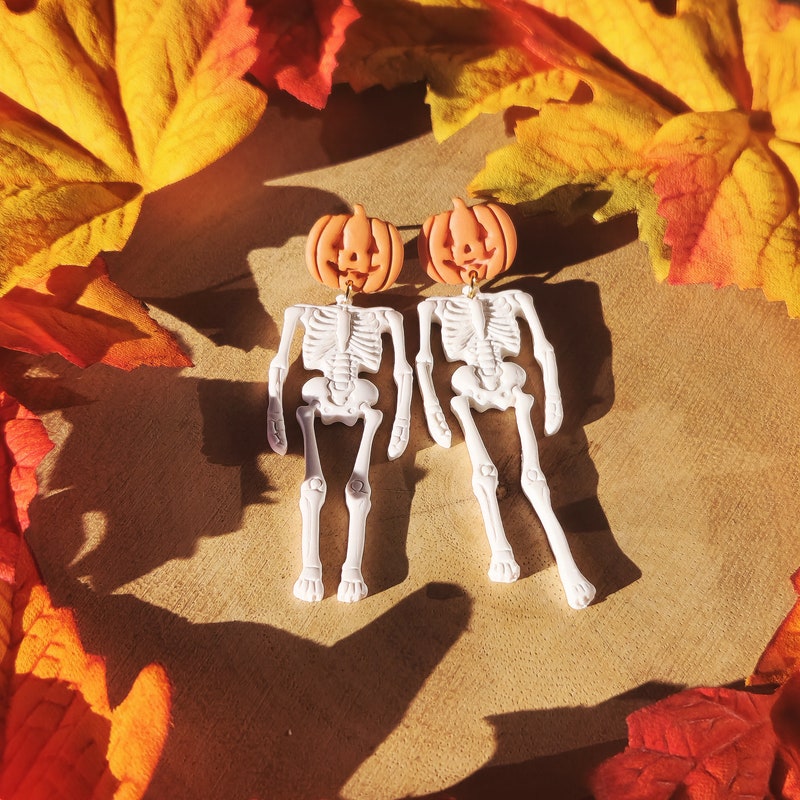 Clay Skeleton - Etsy