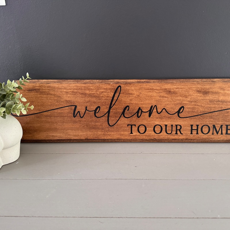 Welcome to Our Home - Etsy