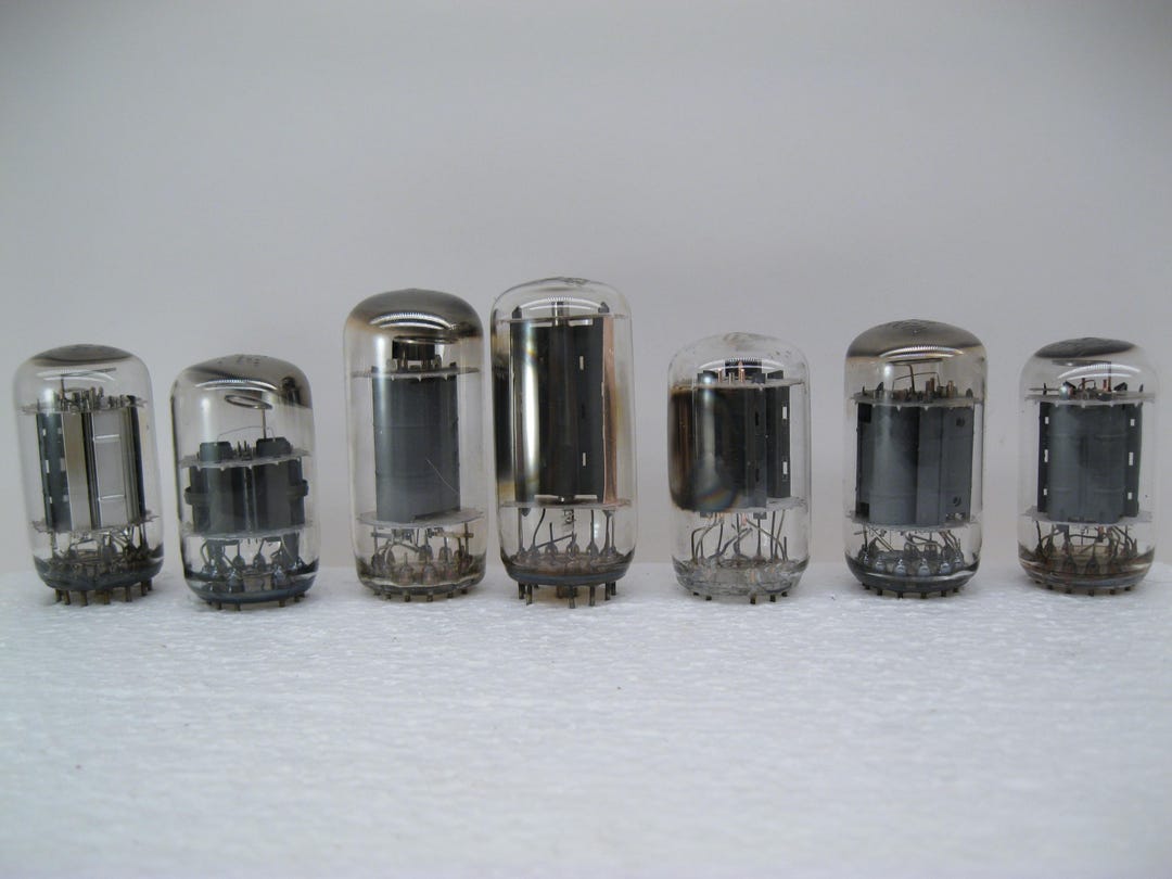 Compactron Vacuum Tubes LOT of 7 for Crafts Art - Etsy