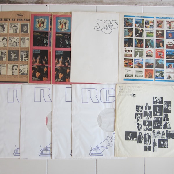 Inner Sleeves Vinyl - Etsy