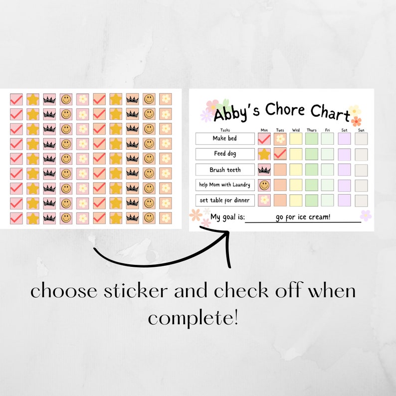 Editable Kids Routine Chart, Daily Routine, Morning Routine, Daily ...