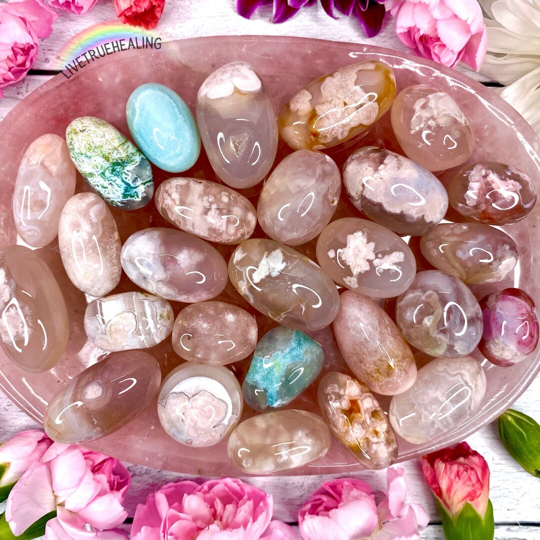 Flower Agate Crystal of Dream Manifestation - Etsy