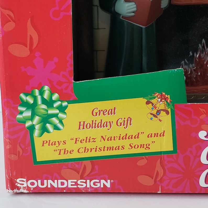 Vintage Musical Christmas Carol Clock Lights & Holiday Sounds - Etsy