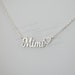 Dainty Mimi Necklace, Sterling Silver, Gold, Mimi Necklace, Gift for ...