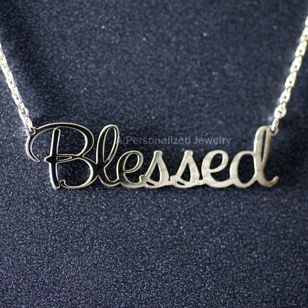 Blessed Necklace - Etsy