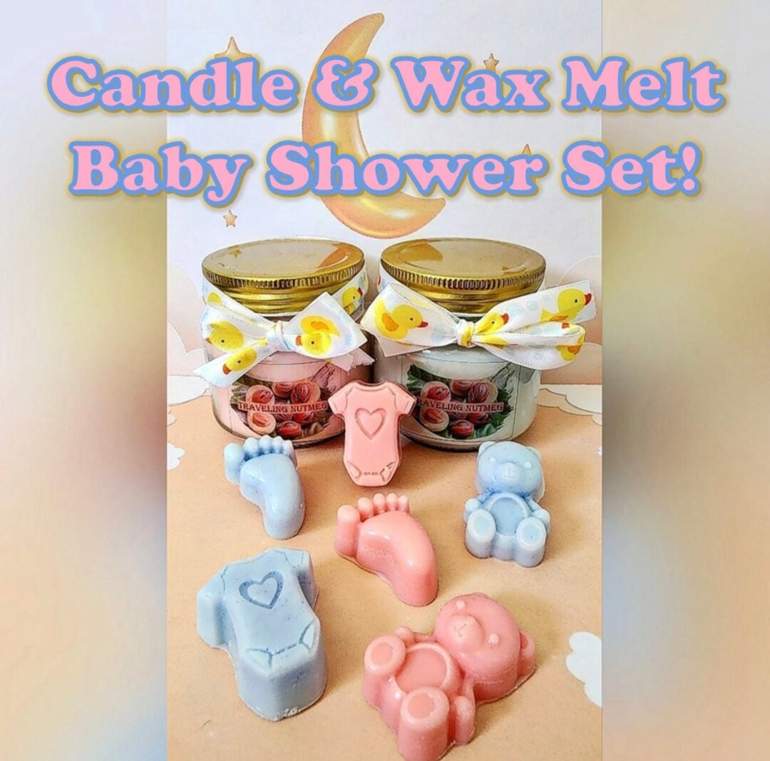 HOMEMADE Baby Shower Candle + Wax Melt Set! - Etsy