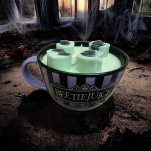 Beetlejuice Inspired Halloween Candle! Hand Poured 100% Soy - Etsy