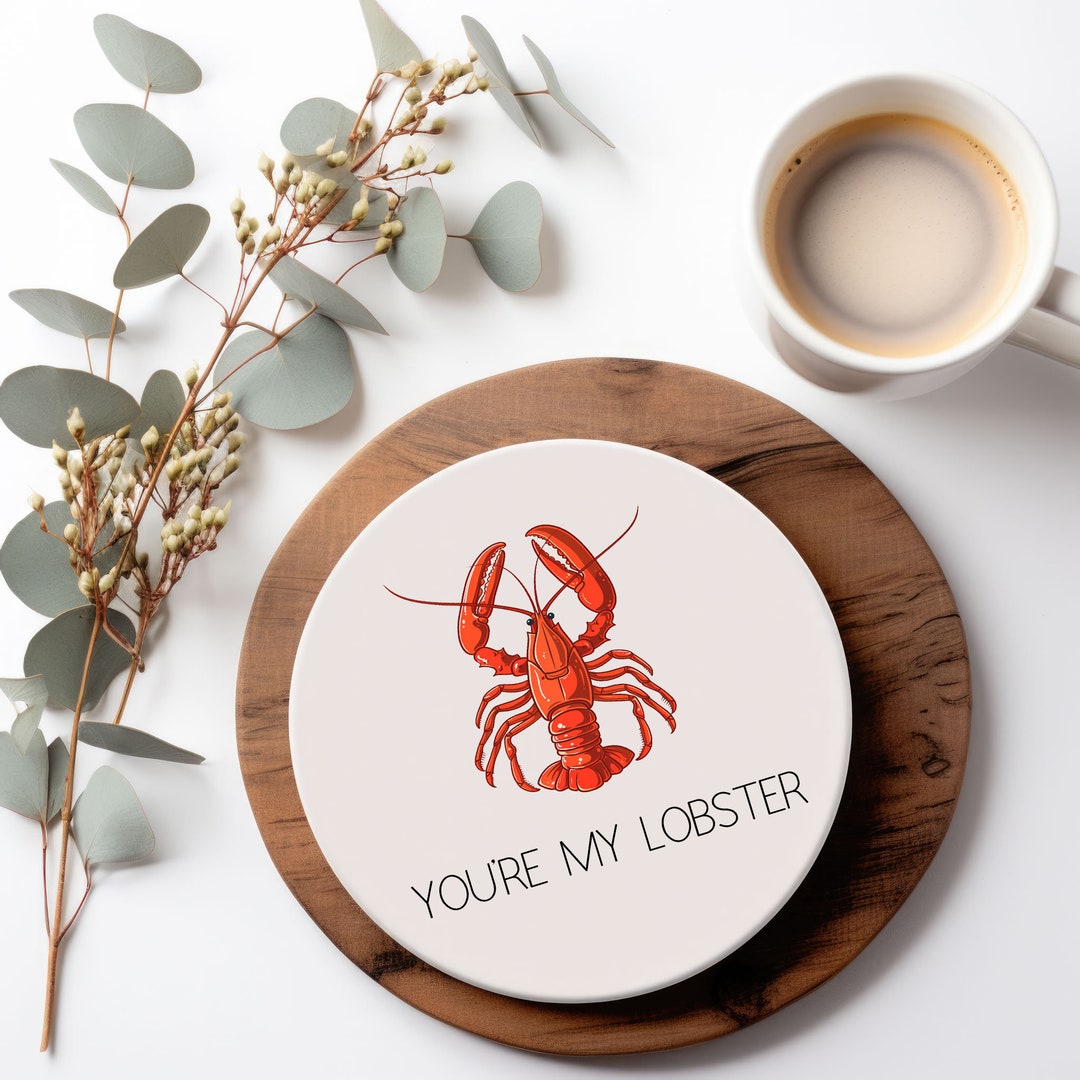 You're My Lobster Coaster - Partner Gifts - Humour Gifts - Silly ...