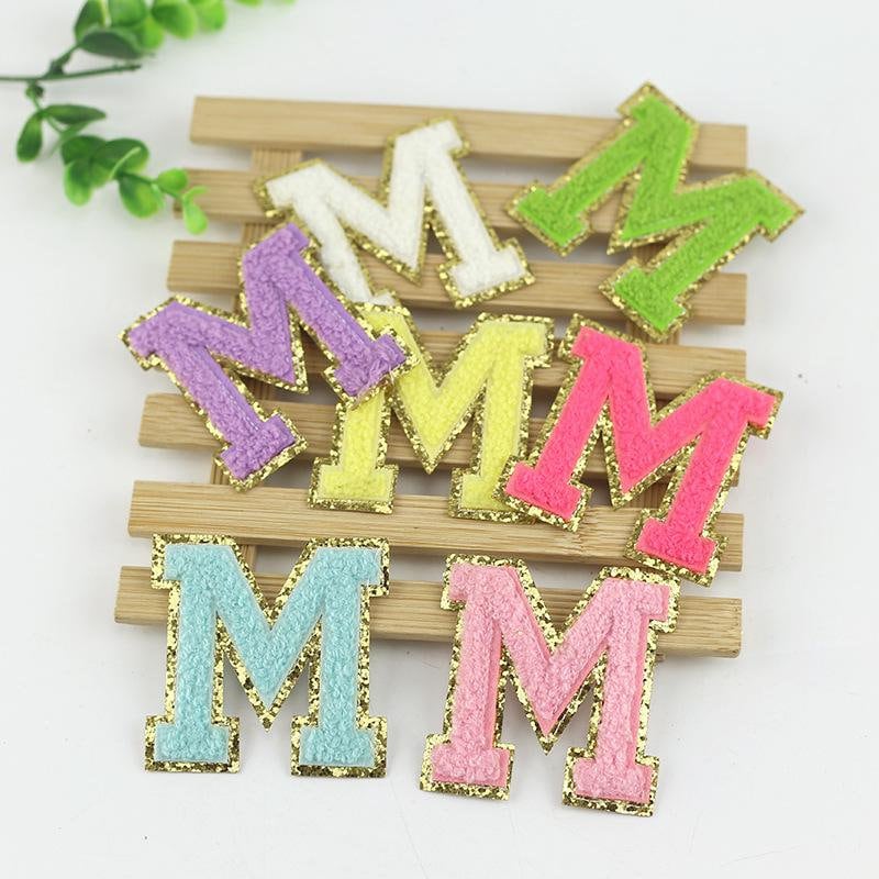 Colored Letter Patch - Etsy