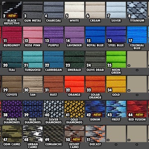 Paracord Keychain Carry Handle Tactical Rope Lanyard Duty Keychains ...