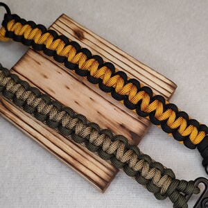 Paracord Keychain Carry Handle Tactical Rope Lanyard Duty Keychains ...