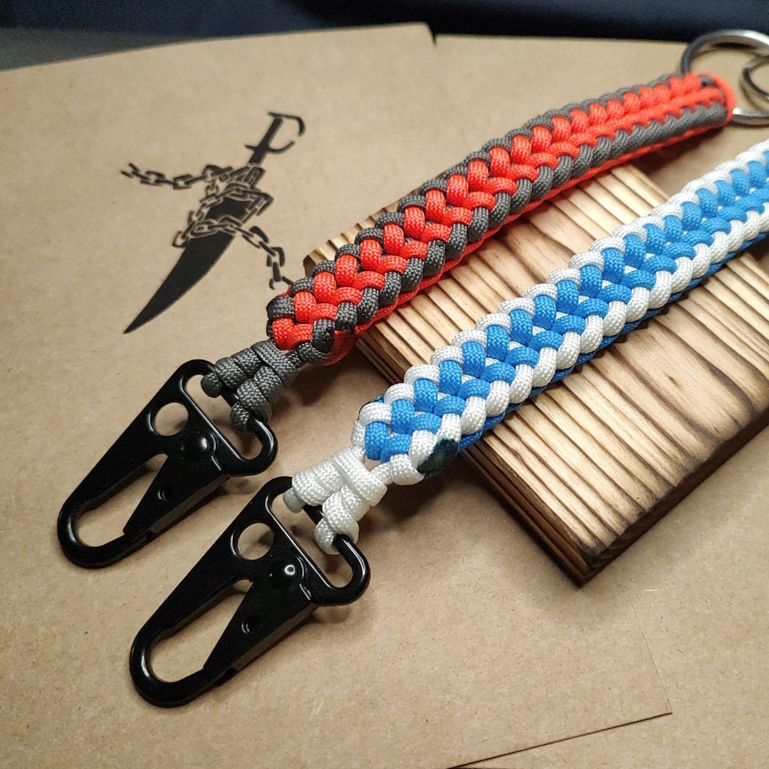Paracord Keychain - Carry Handle - Tactical Duty Keychains ...