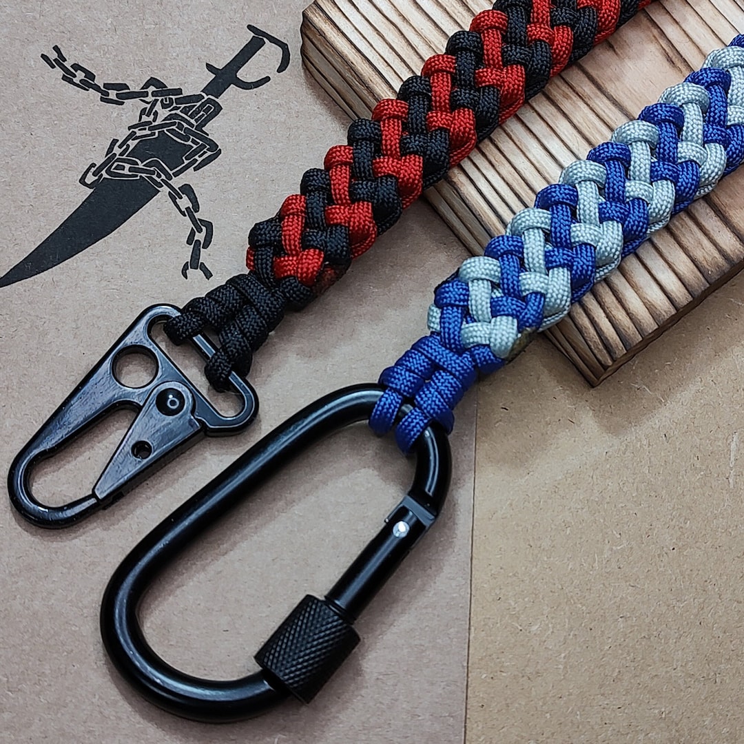 Paracord Keychain - Carry Handle - Tactical Duty Keychains ...