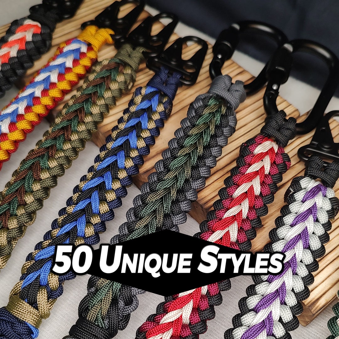 Paracord Keychain - Carry Handle - Tactical Duty Keychains ...