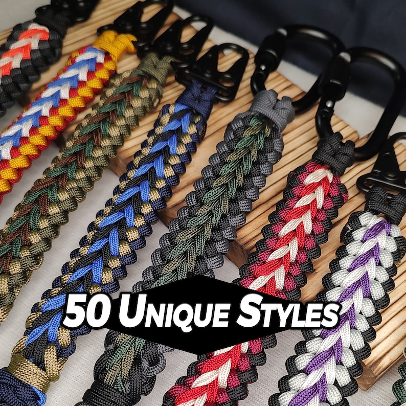Paracord Keychain - Carry Handle - Tactical Duty Keychains ...