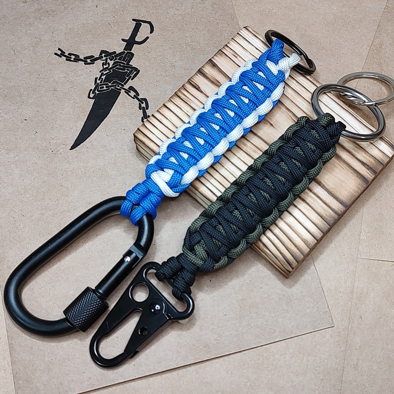 Paracord Keychain - Etsy