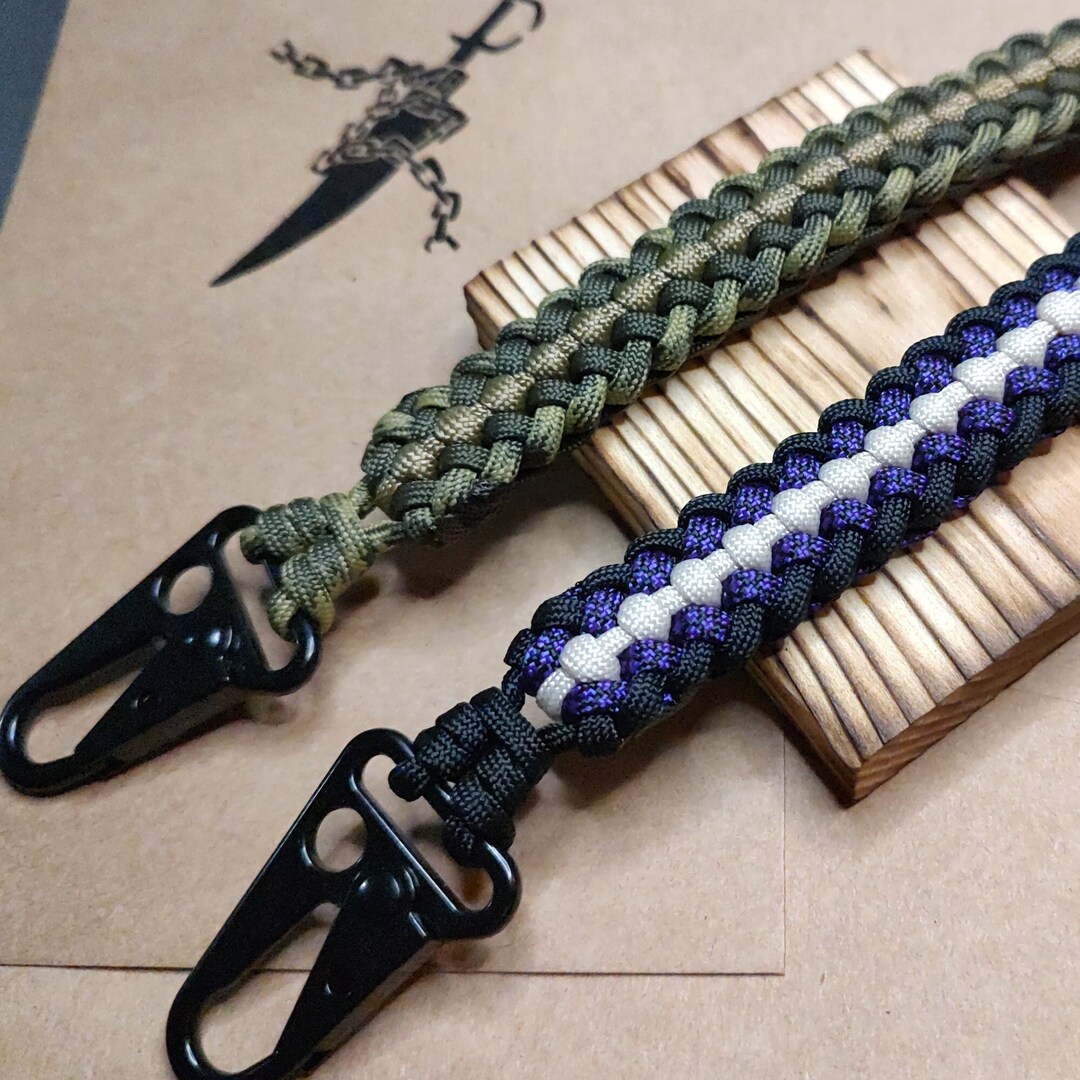 Paracord Keychain - Carry Handle - Tactical Duty Keychains ...