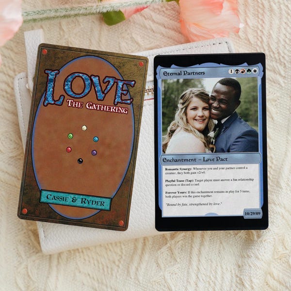 Magic the Gathering Wedding - Etsy