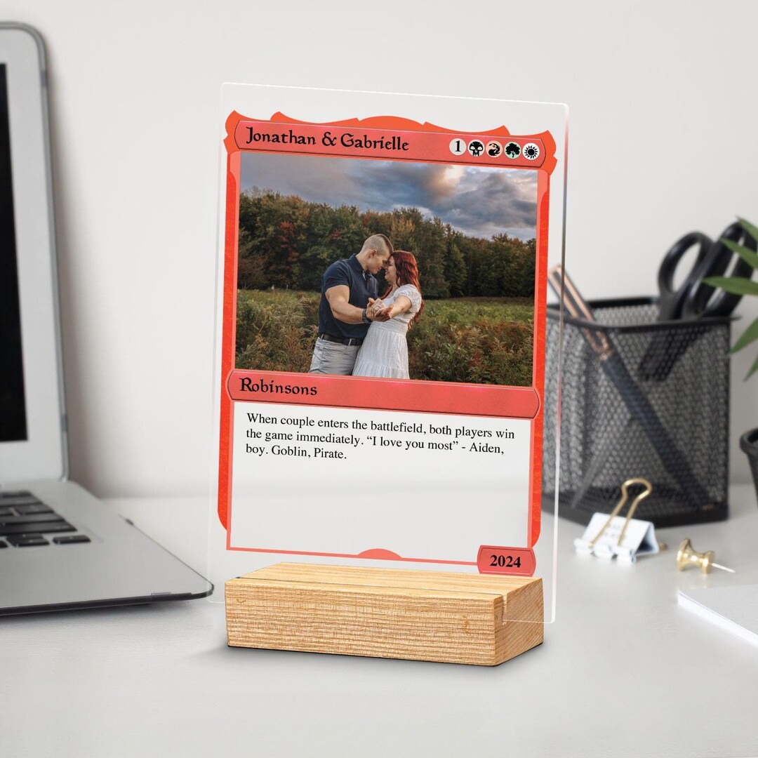 Personalized MTG Style Magic Card - Magic the Gathering Personalized ...