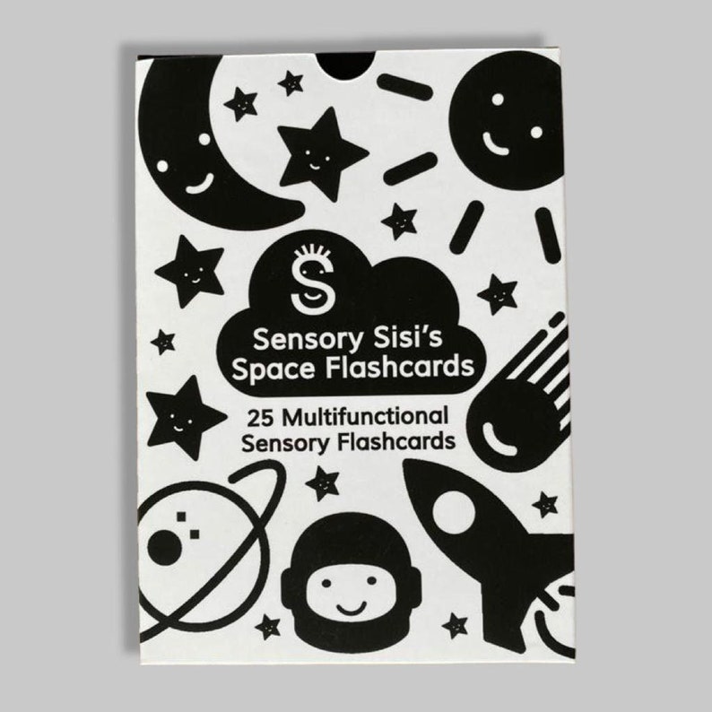 Baby Sensory Black and White Flashcards - Etsy