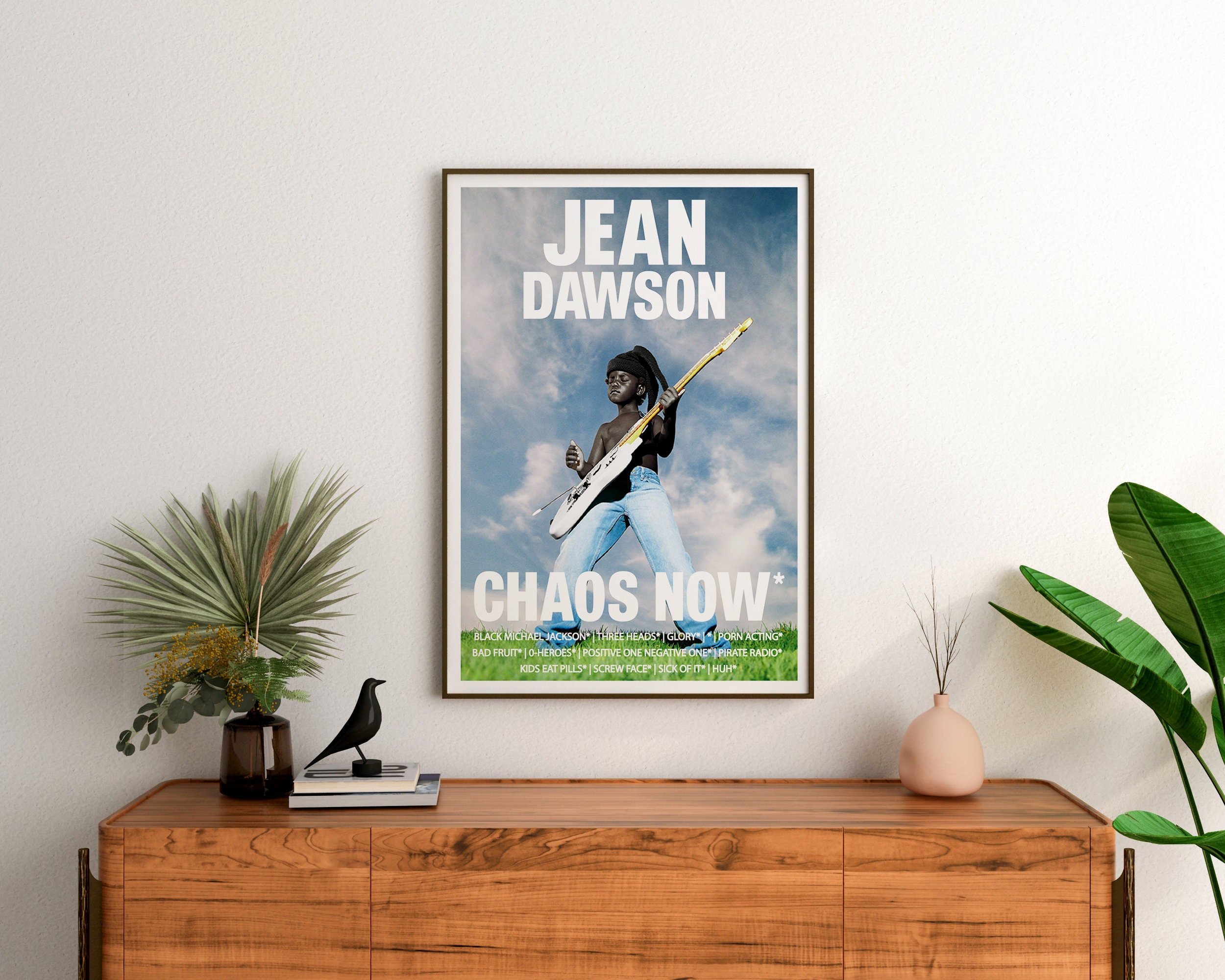 Jean Dawson - Chaos Now Album Poster - V3 | Art Print | Music Poster ...