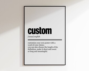 Pluviophile Word Definition Print | Art Print | Word Definition Poster ...