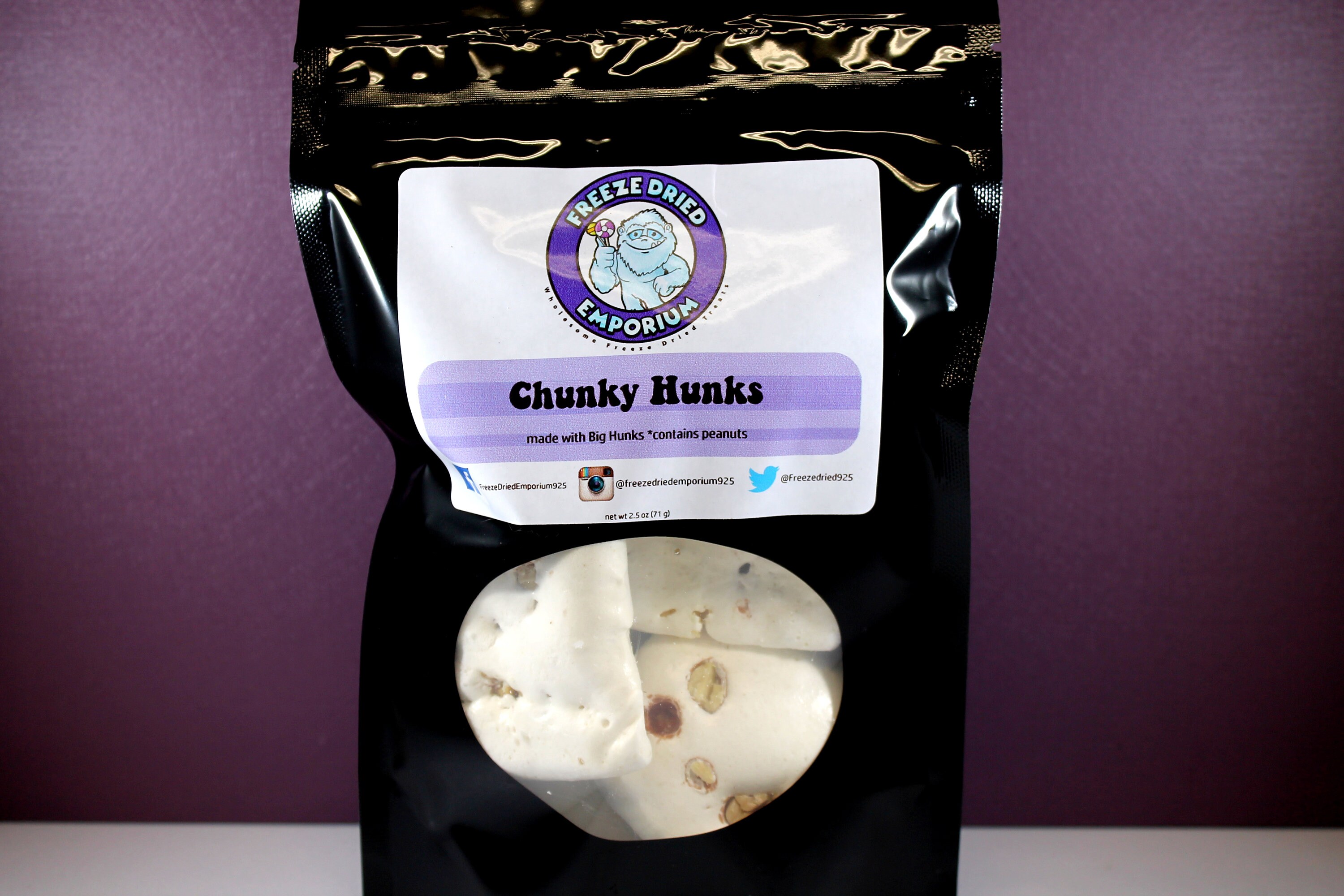 Chunky Candy Bar Gold Wrapper