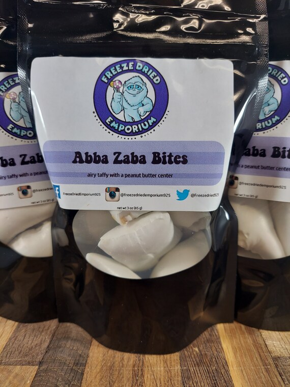 Freeze Dried Zabba Daba Bites Made With Abba-zaba Bars - Etsy