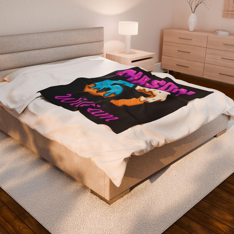 Personalized Mason 67 Blanket Custom Gift Blanket Mason 67 Ice Cream ...