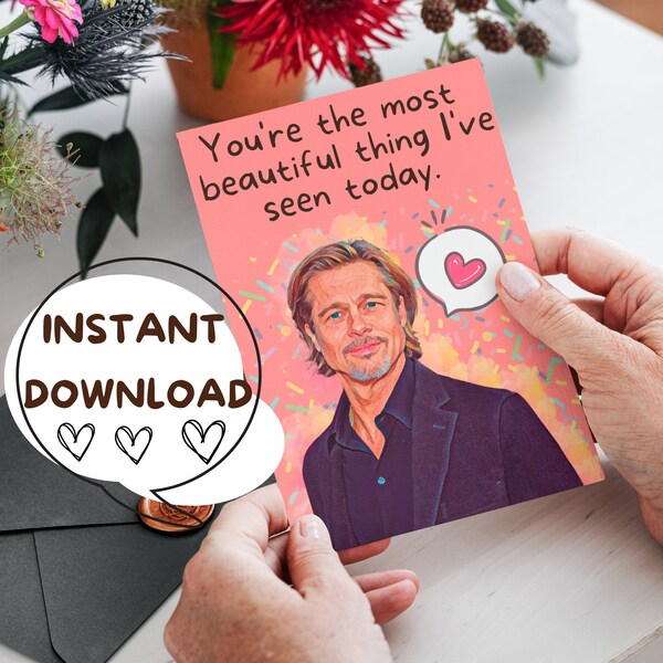 Funny Birthday Card Celebrity - Etsy