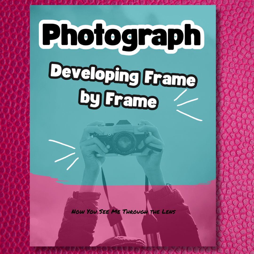 Photograph - Developing Frame by Frame Digital Workbook - Etsy