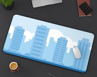 Light Blue Desk Mat - Etsy