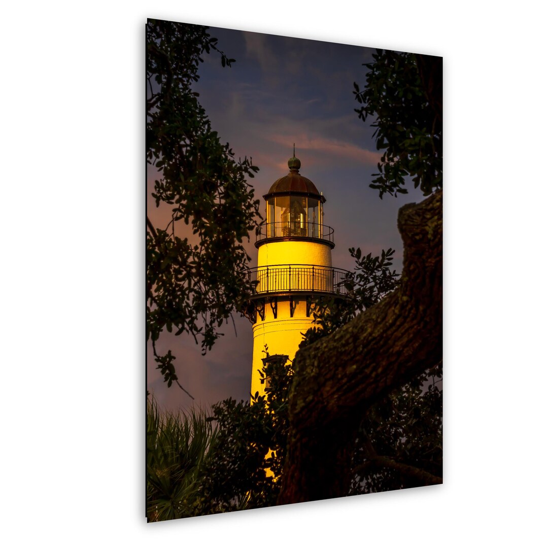 Guiding Light at Sunrise: St Simons Island Lighthouse, Gerogia - Etsy