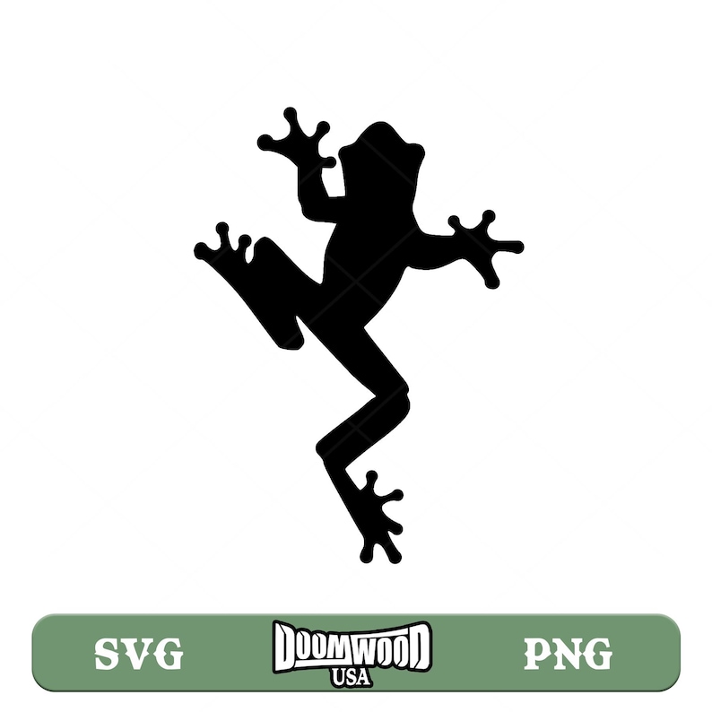 Froggy Png Svg Crawling Frog Tropical - Etsy