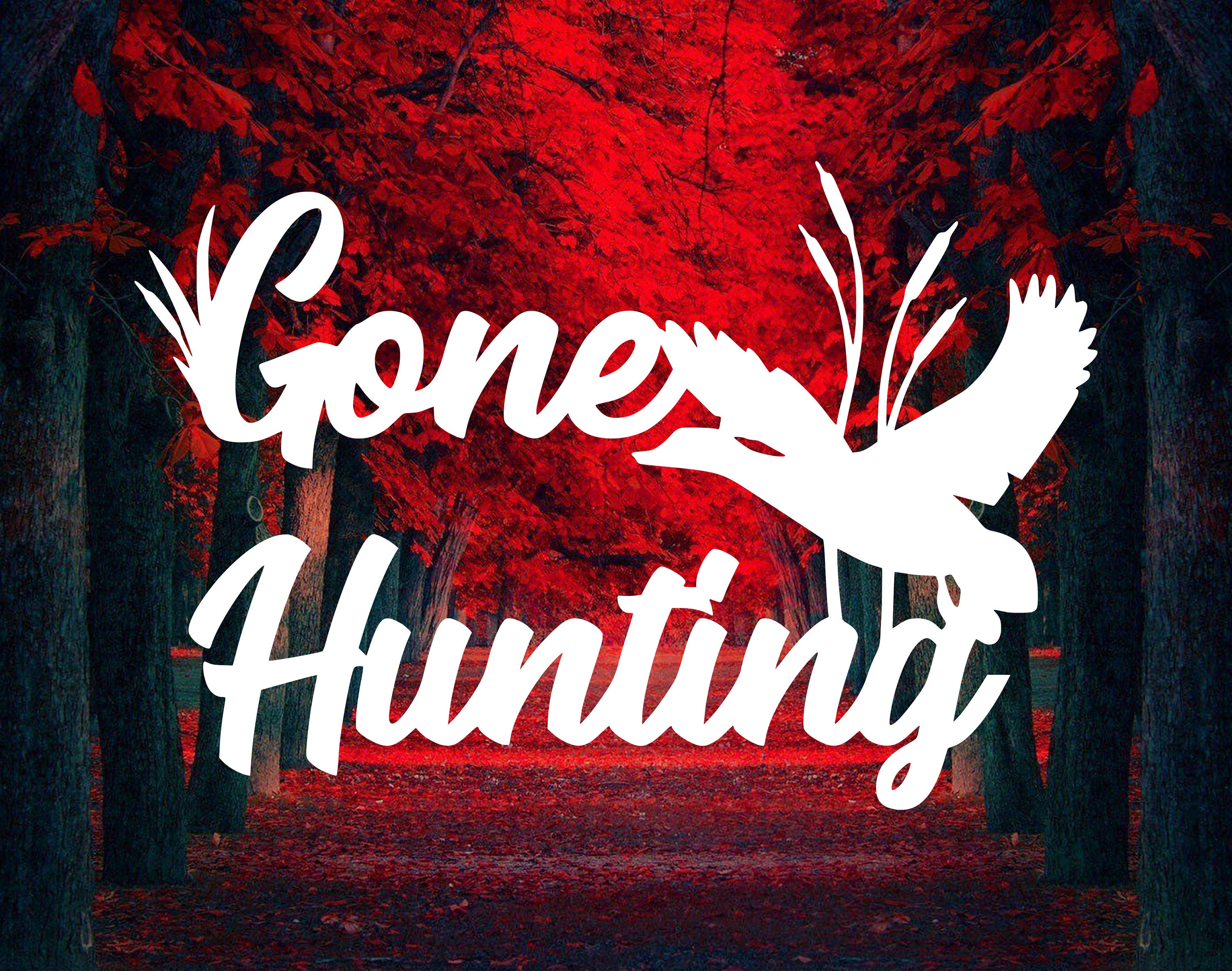 Gone Duck Hunting SVG PNG DXF - Etsy