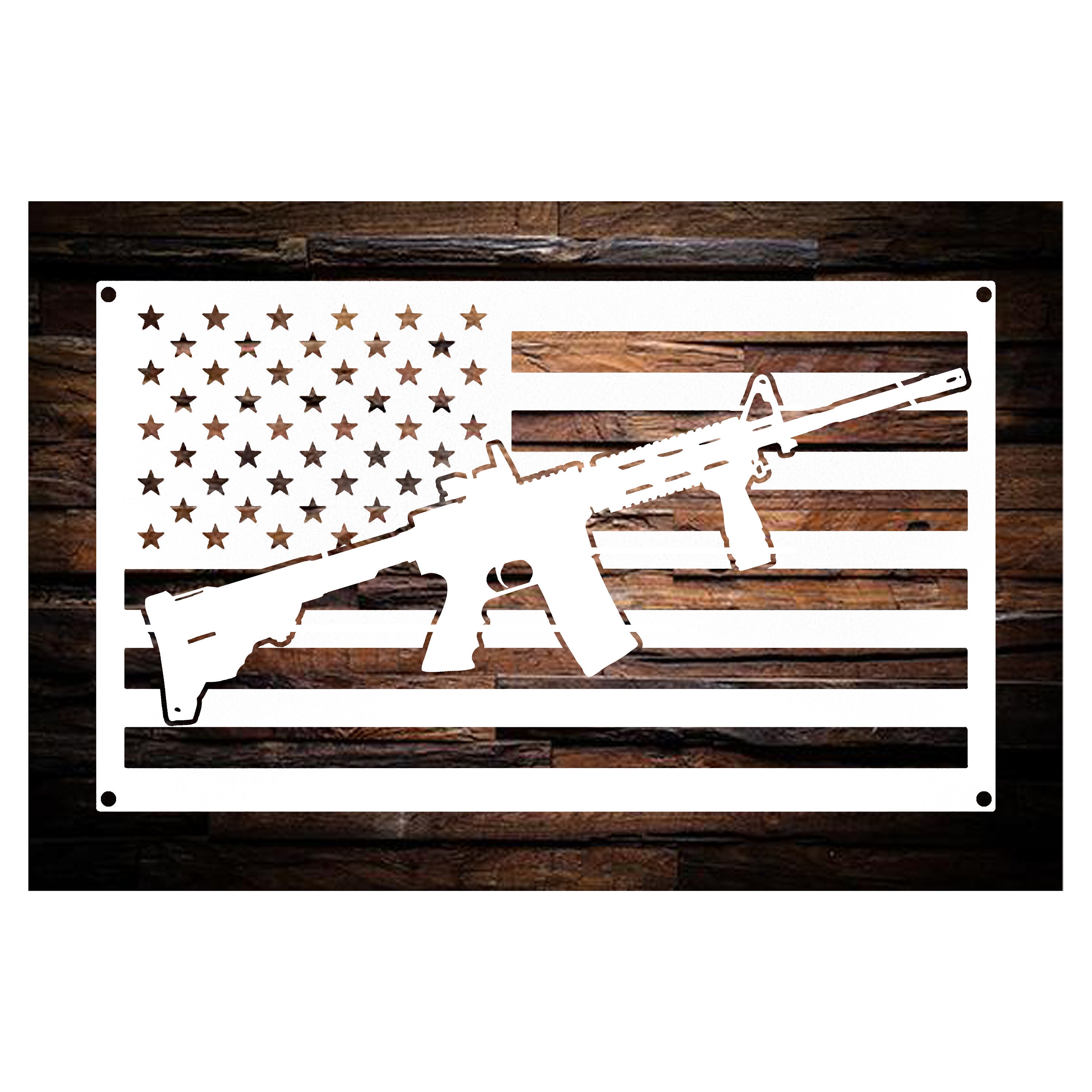AR15 US Flag - Etsy