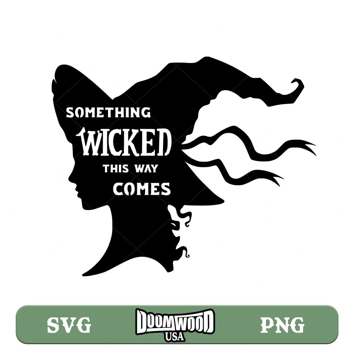 Something Wicked Witch Png SVG Halloween Hallows Eve - Etsy