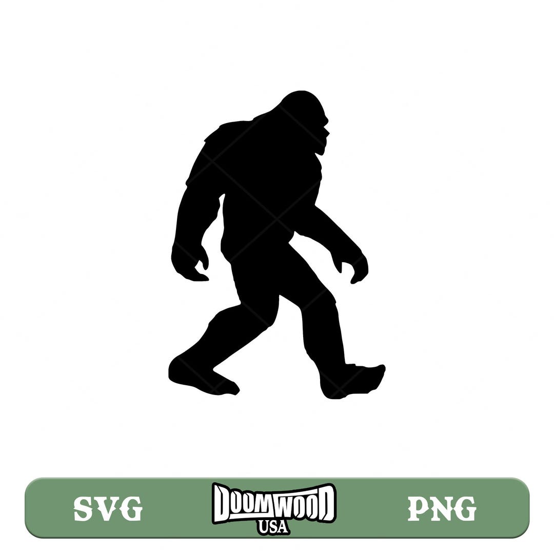 Sasquatch Svg Png Bigfoot Yeti - Etsy