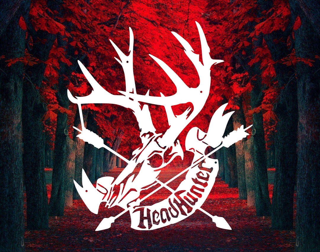 Head Hunter SVG DXF PNG - Etsy