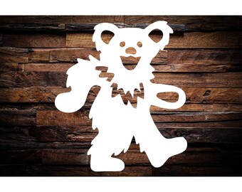 Grateful Dead Bear Svg - Etsy