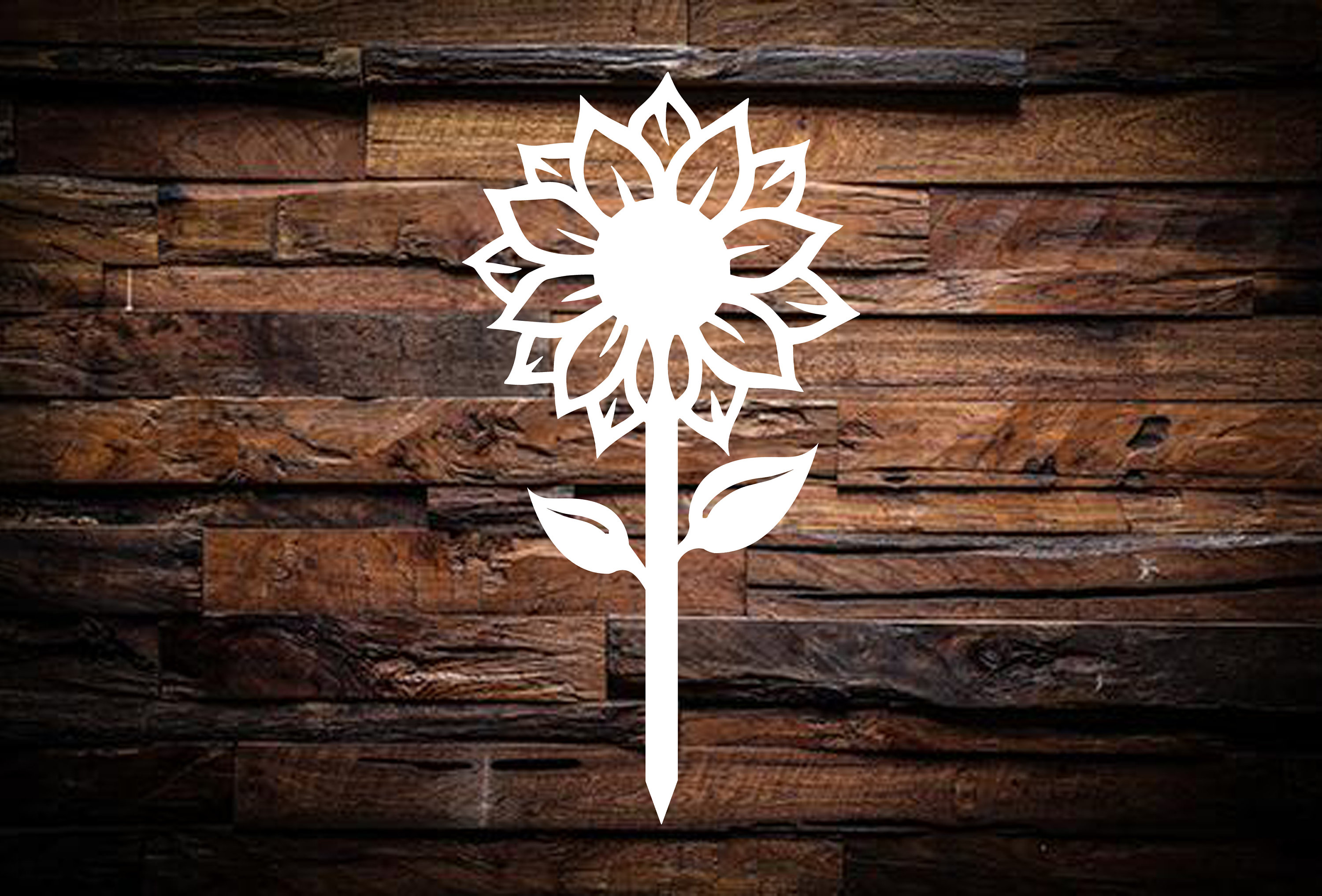 Sunflower Yard Stake DXF SVG - Etsy Hong Kong
