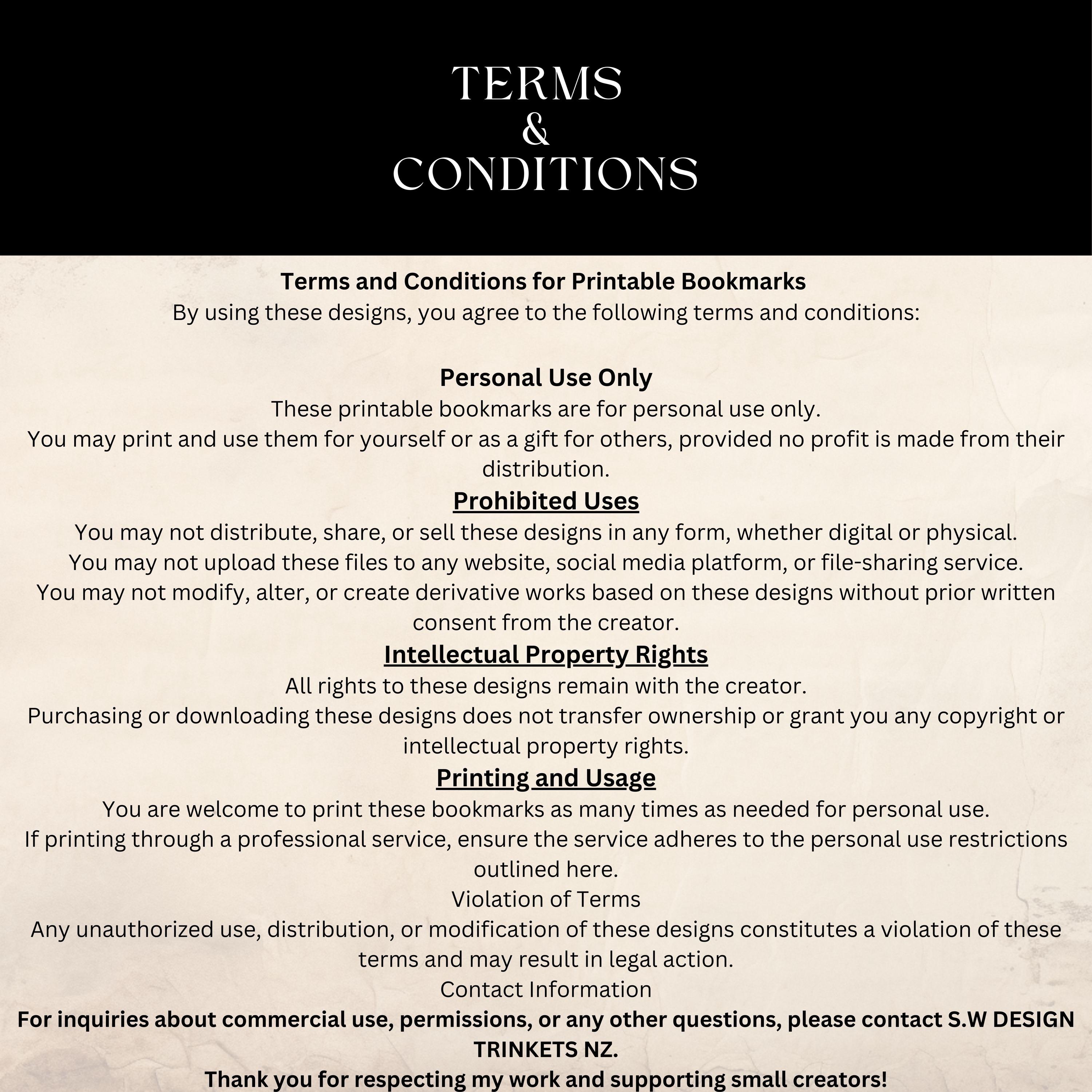 4 Crime Thriller Printable Bookmarks - Etsy