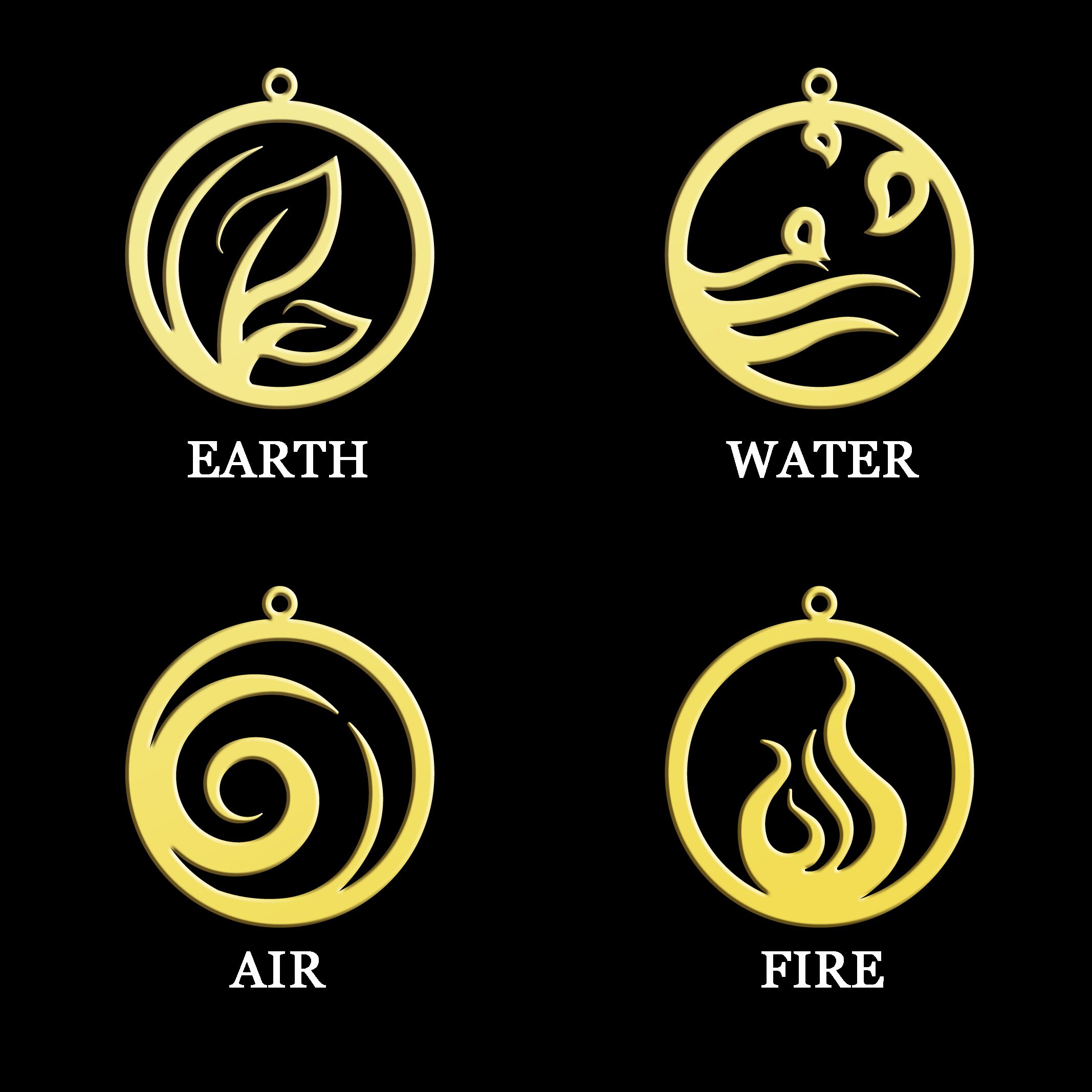 Air Element Symbol Avatar