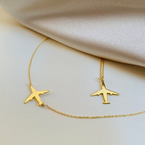 Airplane Necklace Plane Necklace Airplane Necklace for - Etsy