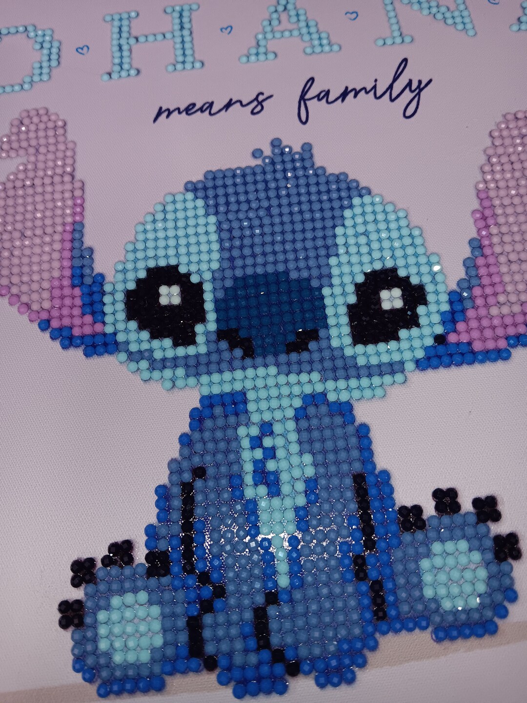 Ohana 3D Diamond Painting 3D Diamond Painting Modern Blue Alien Diamond ...