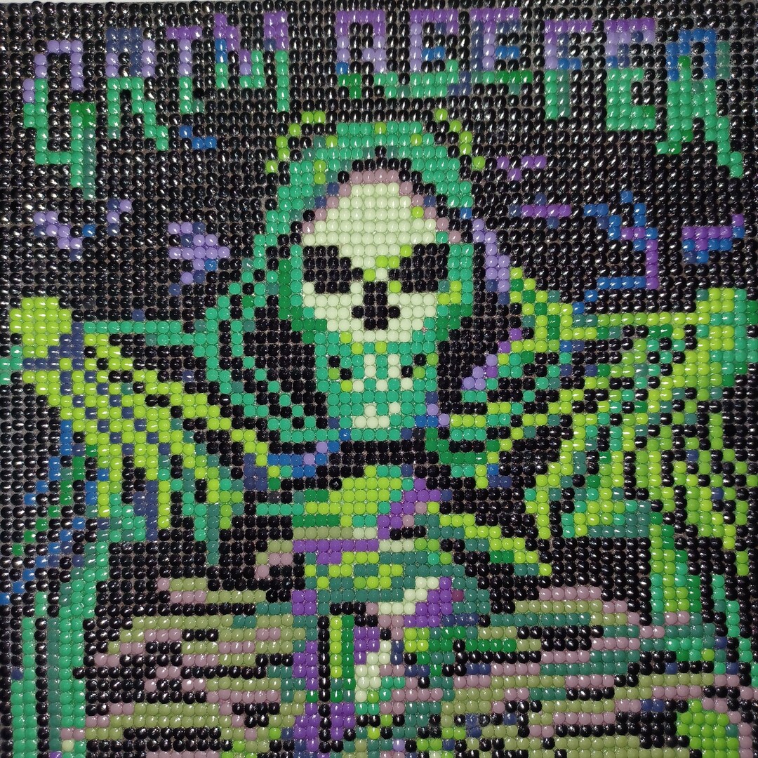 Completed Reefer Reaper 3D Diamond Painting- Reaper Painting With ...
