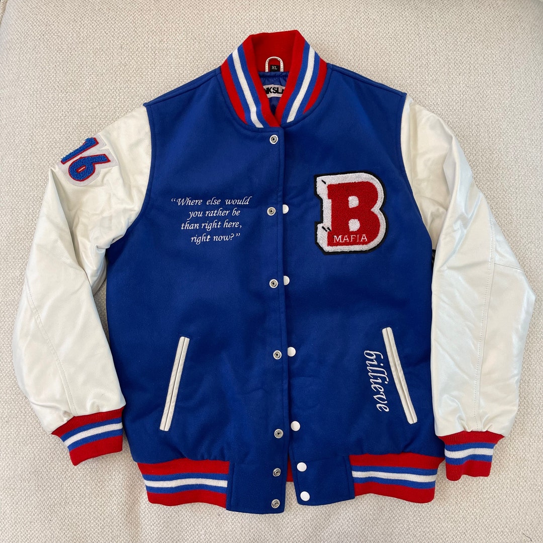 Buffalo Bills Mafia Billieve Varsity Jacket Cold Weather Game Day ...