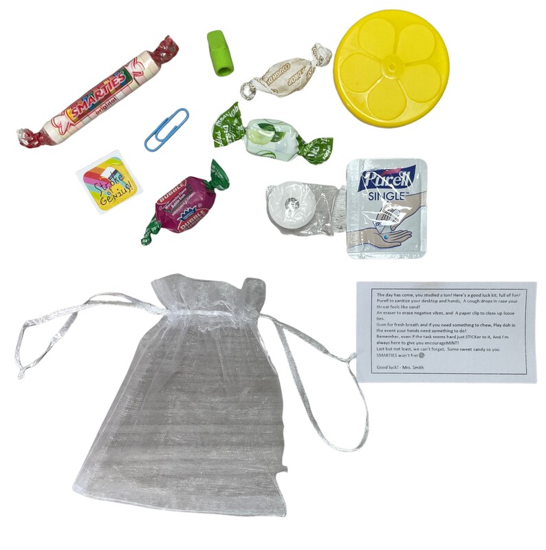 Student Kit, Teacher Gift, Good Luck Kit, Exam Kit - Etsy