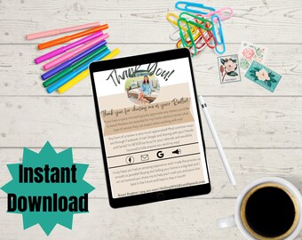 Client Review Request Template (real Estate) - Editable - Etsy